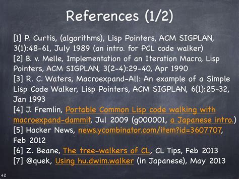 code walkers for lisp pdf speaker deck