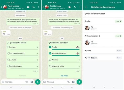 Cómo hacer encuestas en WhatsApp para Android