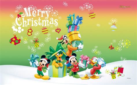 Christmas Minnie And Mickey Wallpapers Wallpaper Cave