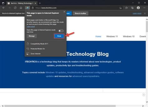 How To Enable And Use Ie Compatibility Mode On Microsoft Edge