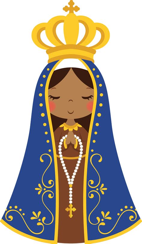 Nossa Senhora Aparecida 01 OrigamiAmi