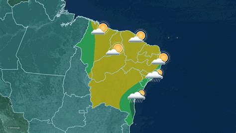 Previs O Do Tempo Para Ter A Feira Nordeste Previs O Do