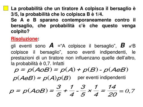 PPT CALCOLO DELLE PROBABILITÀ PowerPoint Presentation free download