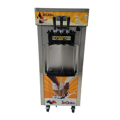 Maquina de Sorvete Expresso de Piso 3 Bicos Açaí ou Frozen BQL 825B