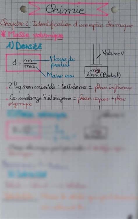 SOLUTION Identification D Une Espece Chimique 1 Studypool