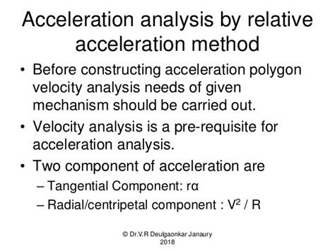 velocity and acceleration analysis by graphical methods
