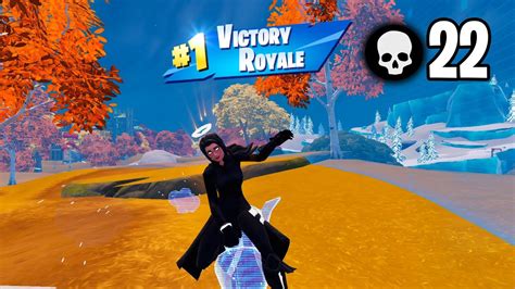High Kill Solo Win Gameplay Fortnite Ranked Season Youtube