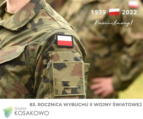 Zaproszenie na obchody 83 rocznicy wybuchu II wojny światowej