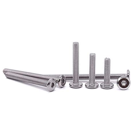 M8 1 25 X 50mm Pack Of 10 Flat Head Hex Socket Cap Screws Bolts 304