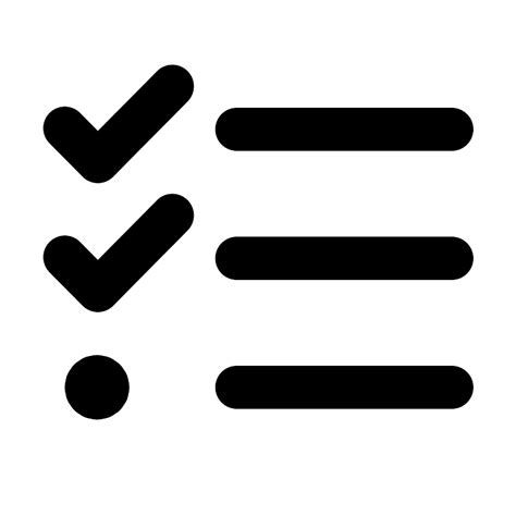 List Check Vector Svg Icon Svg Repo