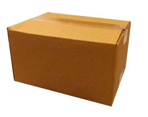 Plain Brown Corrugated Box At Rs 58 Kg 3 Ply Corrugated Box In