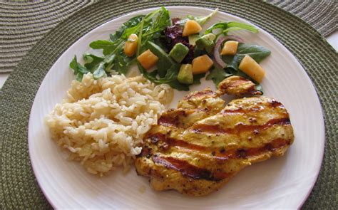 La Cuisine De Messidor Escalopes De Poulet Barbecue Marinade Au Cari
