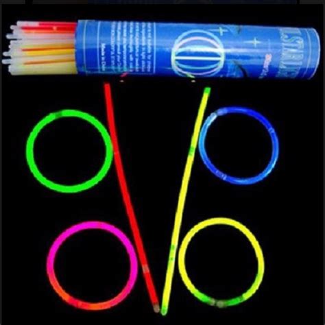 Pulseira Neon Alto Brilho Tubo Unidades Elo