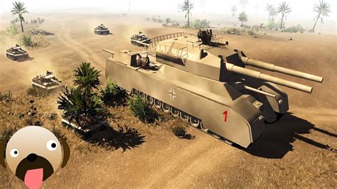 RATTE TANK THE LARGEST TANK IN EXISTENCE LANDKREUZER P 1000 RATTE Men