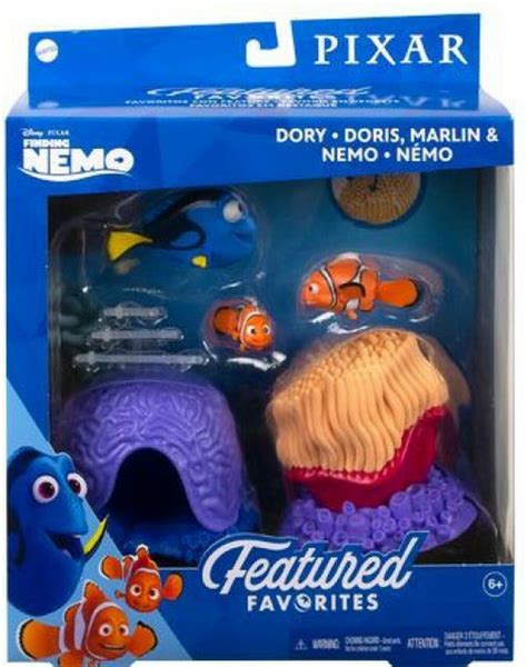 Disney Pixar Finding Nemo Featured Favorites Nemo Marlin Dory