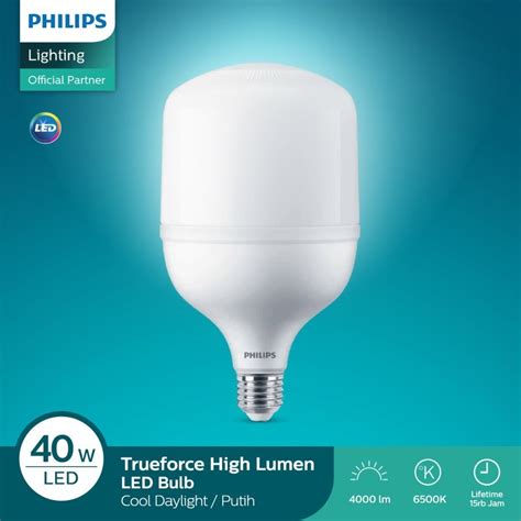 Lampu Led Philips 40w 40 Watt Jumbo Trueforce Lazada Indonesia
