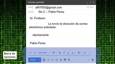 Elementos Del Correo Electronico Gmail Bourque