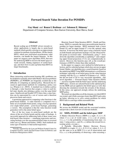 pdf forward search value iteration for pomdps