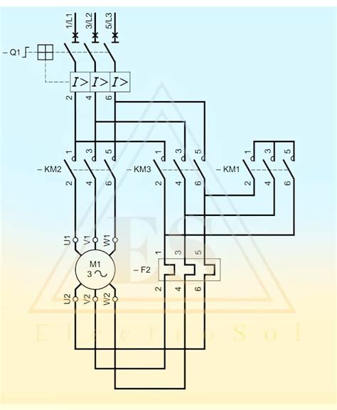 Diagrama Estrella Delta Control Star Delta Starter Control W