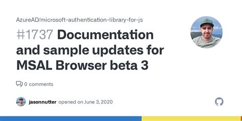 Documentation And Sample Updates For MSAL Browser Beta 3 Issue 1737