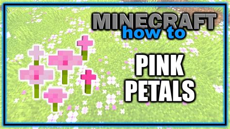 Everything You Need To Know About Pink Petals 1 20 Minecraft Flora