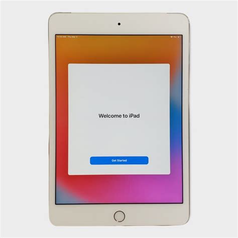 IPad Mini 4 A1550 64 GB Wifi Cellular Silver Resale Technologies