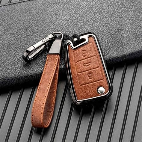Funda De Llave Fob Para Volkswagen VW Golf 7 GTI MK7 Touran Skoda