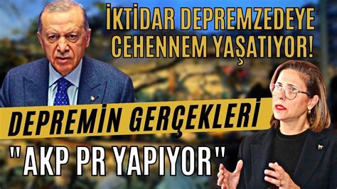 İlay Aksoy Açıkladı AKP depremden PR Yapma Çabasında YouTube