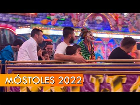 4K TREN DE LA BRUJA JB Feria de Móstoles 2022 Ferias A TOPE YouTube
