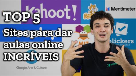 TOP 5 SITES PARA MELHORAR SUAS AULAS ONLINE YouTube
