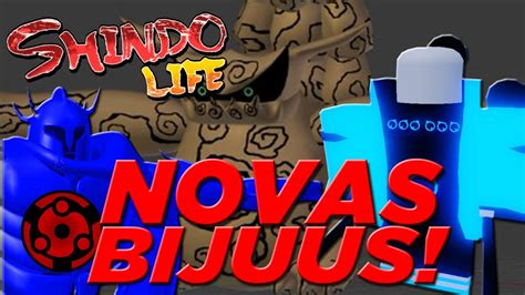 SHINOBI LIFE 2 NOVAS BIJUUS CONFIRMADAS Capin YouTube