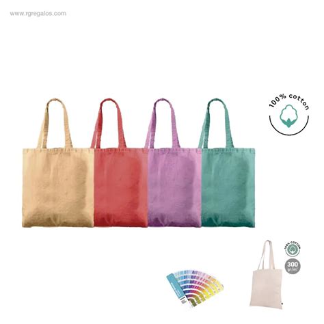 Bolsa algodón personalizada Pantone RG regalos publicitarios