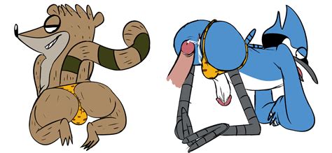 Rule 34 Anal Ass Avian Bird Cum Erection Gay Jerseydevil Male Mordecai Mordecai Regular Show