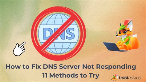 How To Fix Dns Server Not Responding Methods To Try