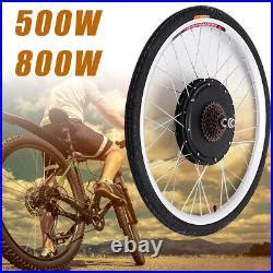 Electric Bicycle Conversion Kit E Bike Rear Wheel Motor Hub V W
