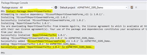 how to display ssrs report in asp mvc web application