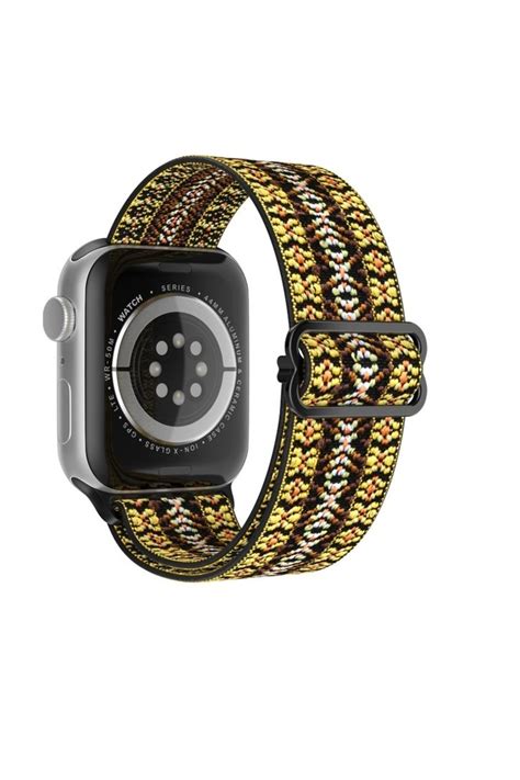GREGOSS Apple Watch Band 38 40 41 Mm Ayarlanabilir Tokalı Esnek Rahat