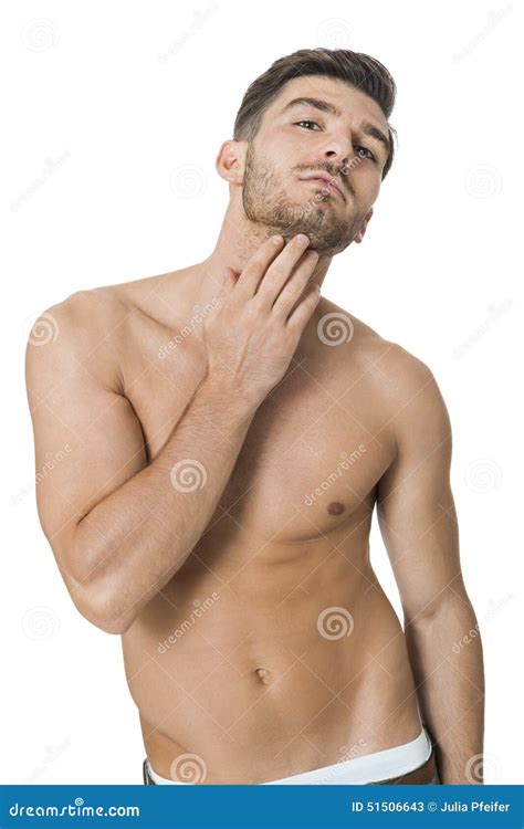 Shirtless Male Model Royalty Free Stock Photo Cartoondealer The Best
