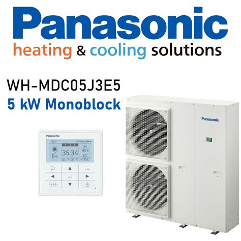Panasonic Aquarea Wh Mdc J E Luft Wasser W Rmepumpe Monoblock Kw