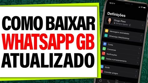 FINALMENTE Como Baixar WHATSAPP GB 2020 Atualizado ÚLTIMA VERSÃO