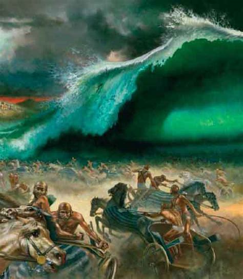 Reflexão O milagre da travessia do Mar Vermelho estudado por