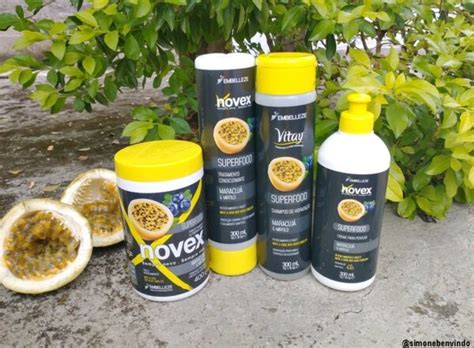 Novex Superfood Maracujá e Mirtilo Resenha Charme se