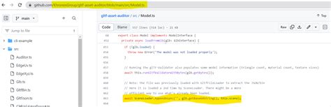 npm repo of gltf asset auditor is not consistent with git source · issue 5 · khronosgroup gltf