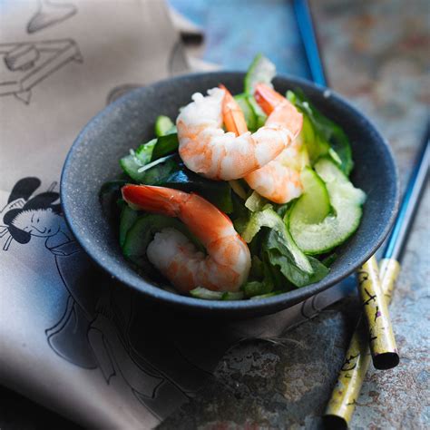 Concombre Aux Crevettes Recettes Recette Crevette Recette