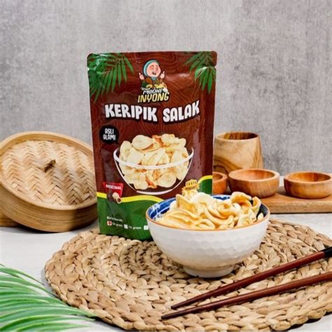 Jual Keripik Buah Salak Salak Asli Crispy Snakefruit Chips Snack