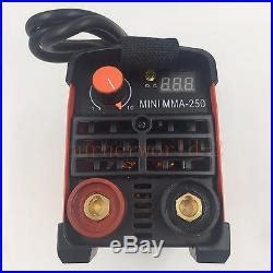 Mini MMA IGBT Handheld Welder 220V 20 250A Inverter ARC TIG Welding