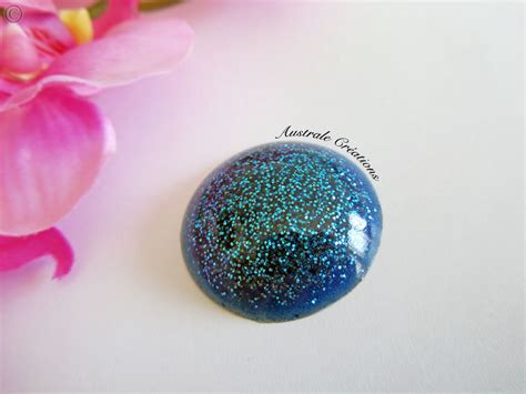 Cabochons en résine la suite Australe Créations