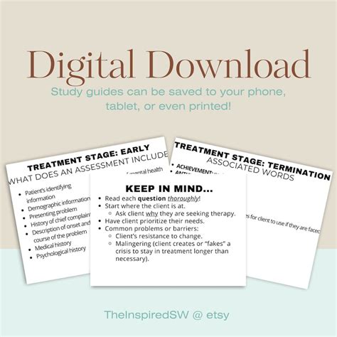 LMSW LCSW Exam Flashcards Stages Of Treatment ASWB Exam Study Material