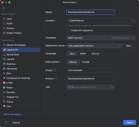 Tutorial Your First RESTful Web Service IntelliJ IDEA Documentation