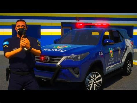 Ronda Ostensiva Municipal Romu Santo Andre Gta V Policia Youtube